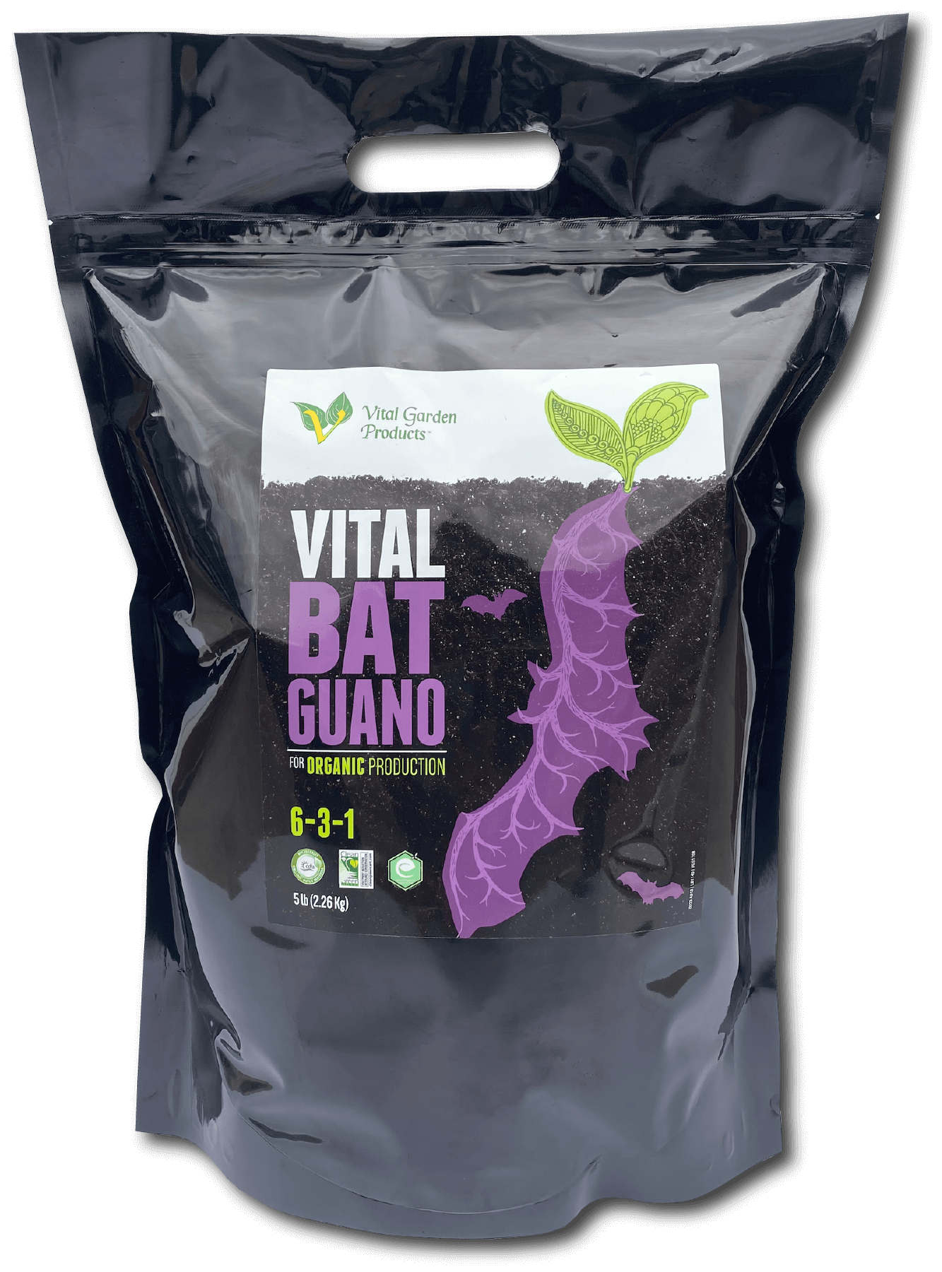 Vital Bat Guano - High-Nitro Fertilizer 6-3-1