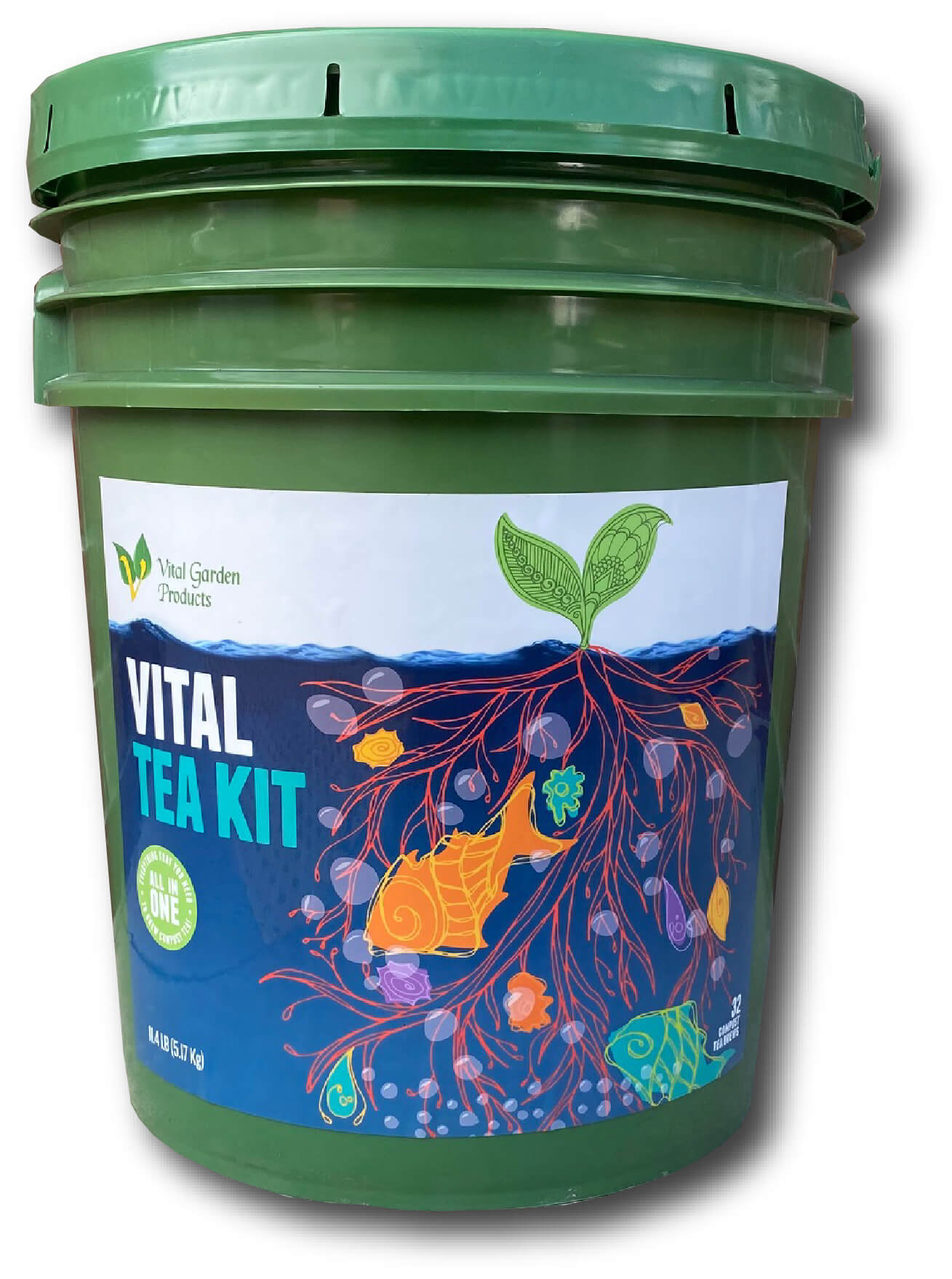 Vital Tea Kit - All-In-One Compost Tea Brewing Kit